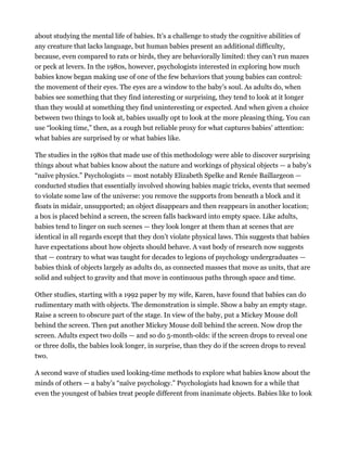The moral life of babies ny times | PDF