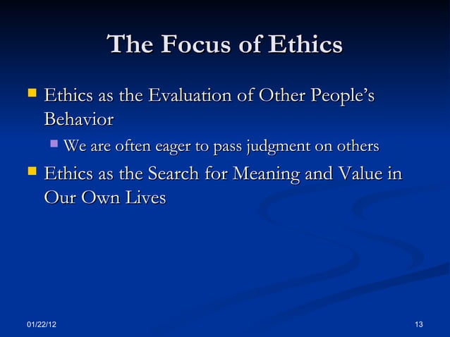 The Moral Perspective | PPT