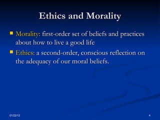 The Moral Perspective | PPT