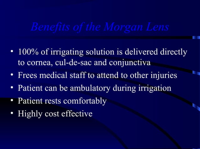 Morgan Lens for ALS Providers | PPT