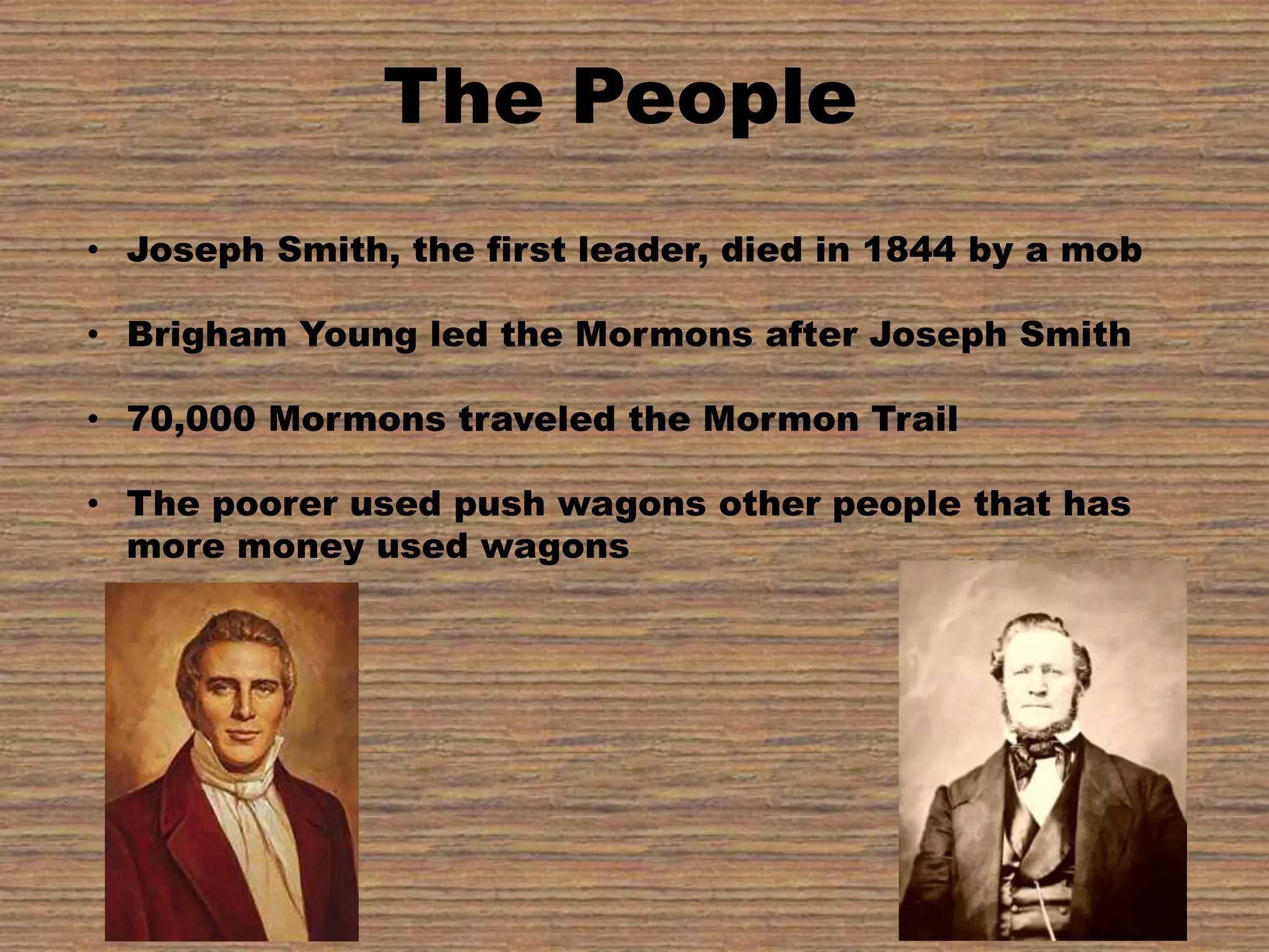 The Mormon Trail | PPTX | Christianity | Religion & Spirituality