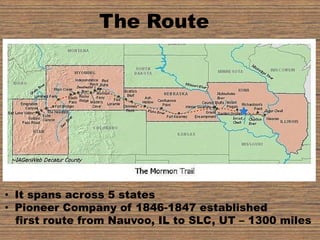 The Mormon Trail | PPTX | Christianity | Religion & Spirituality