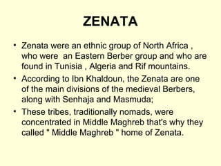 The moroccan ethnic groups of Morocco | PPT