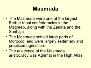 The moroccan ethnic groups of Morocco | PPT