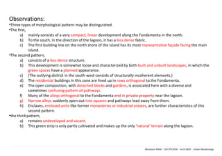 The morphological basis of urban design experiments in giudecca, venice ...