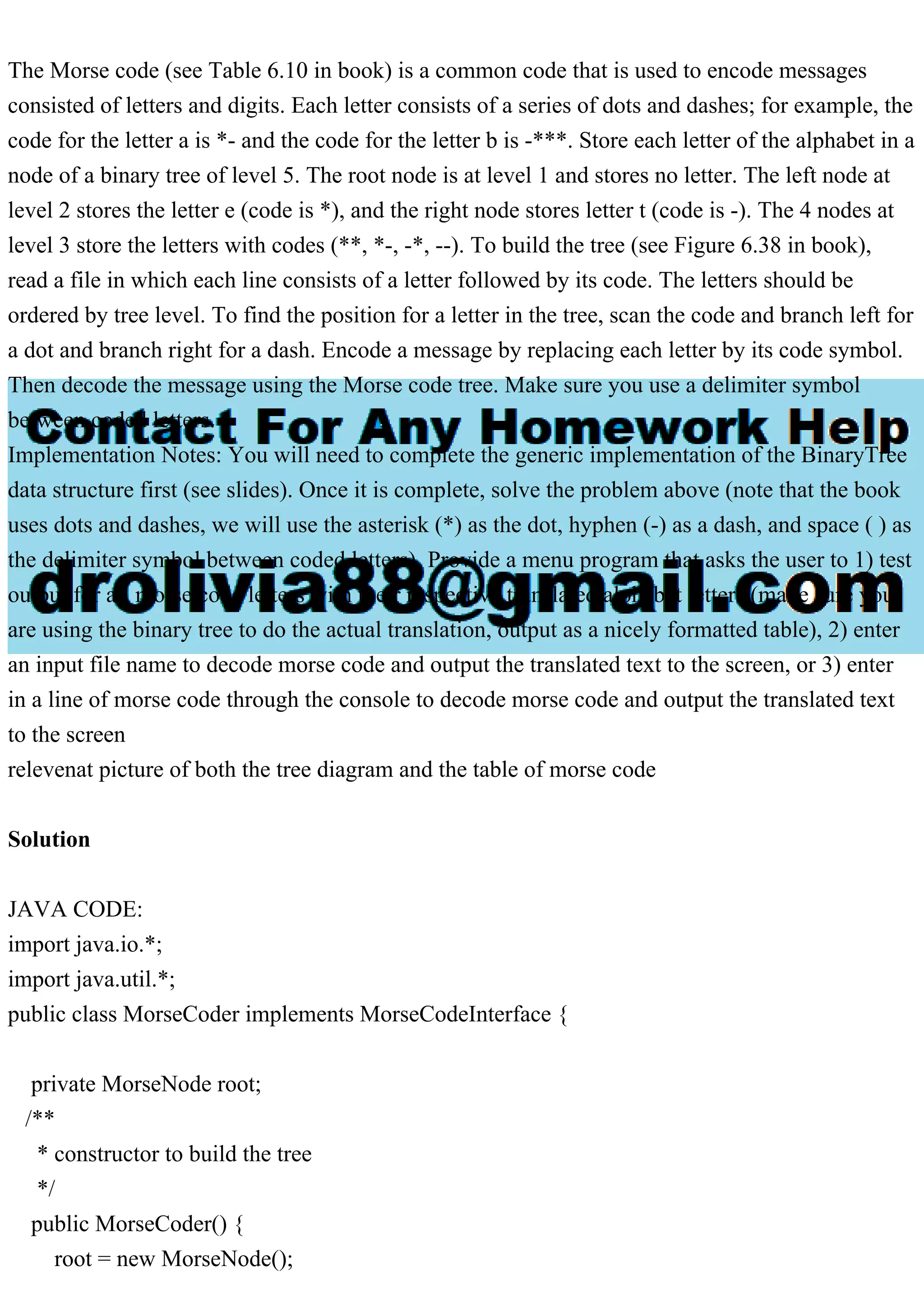 The Morse code (see Table 6.10 in book) is a common code that is use.pdf