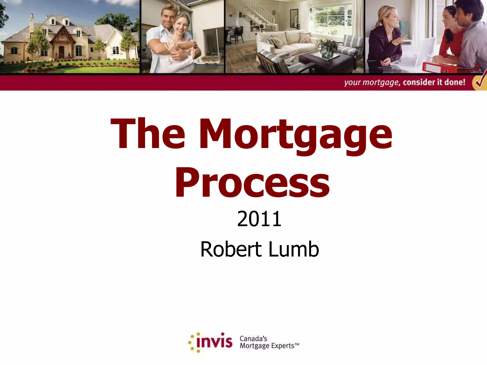 The Mortgage Process | PPT