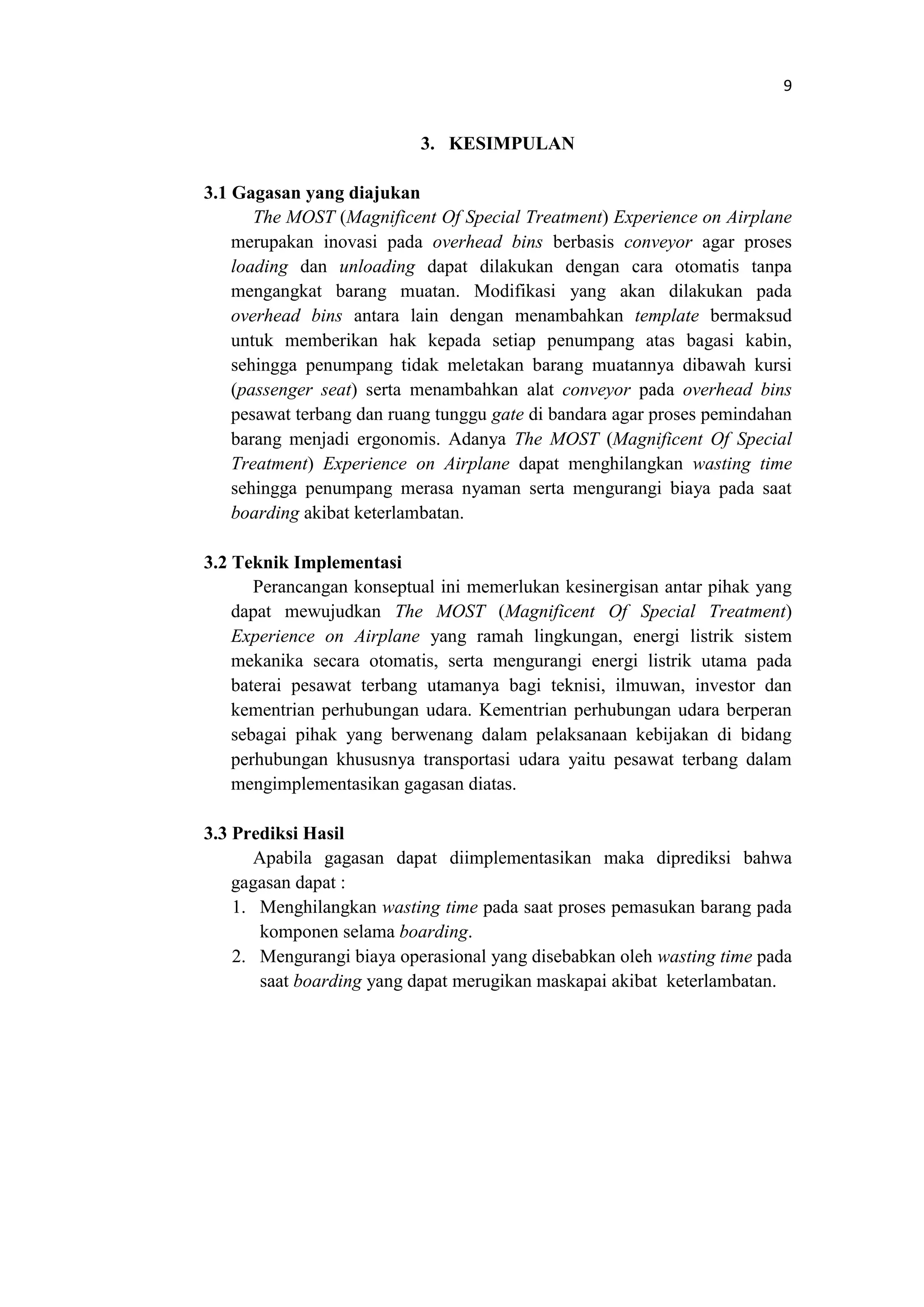 CONTOH PROPOSAL PKM-GAGASAN TERTULIS (PKM-GT) (DIDANAI DIKTI 2017) | PDF