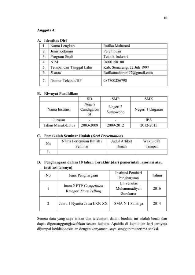 CONTOH PROPOSAL PKM-GAGASAN TERTULIS (PKM-GT) (DIDANAI DIKTI 2017) | PDF