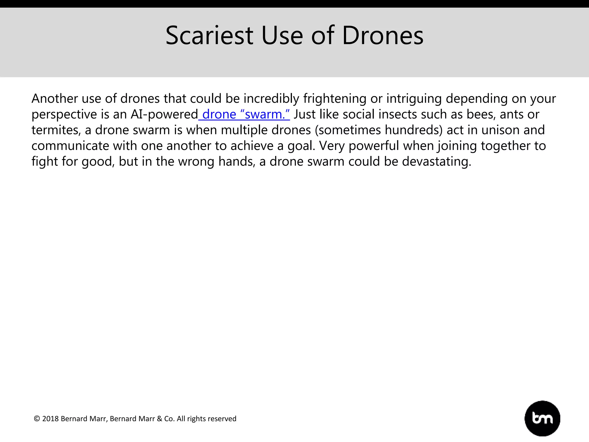 The Most Amazing Examples Of Drones In Use Today: From Scary To ...