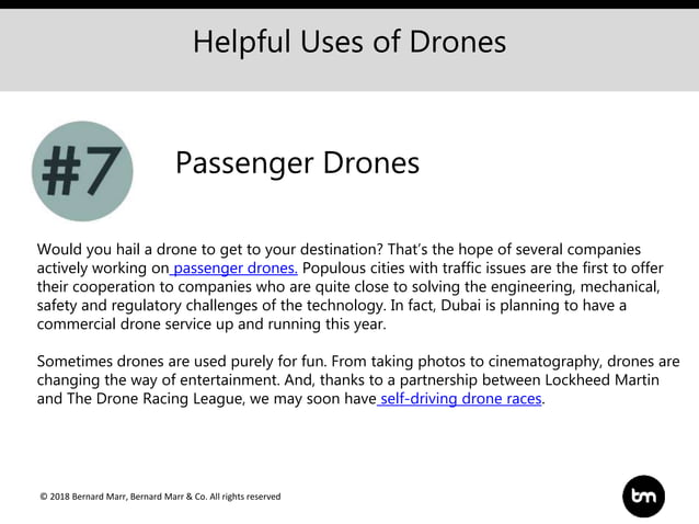 The Most Amazing Examples Of Drones In Use Today: From Scary To ...