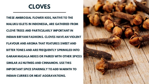 The most common and flavourful indian spices | PDF