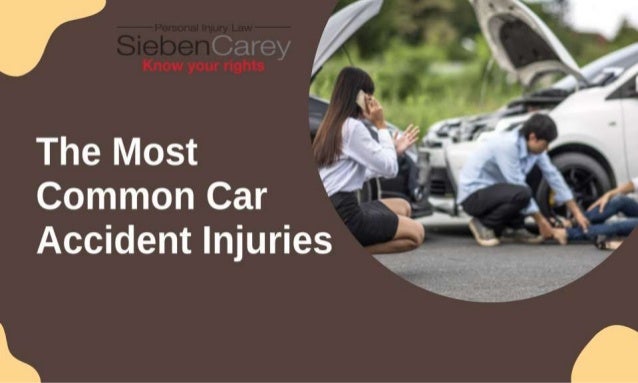 The Most Common Car Accident Injuries | PDF