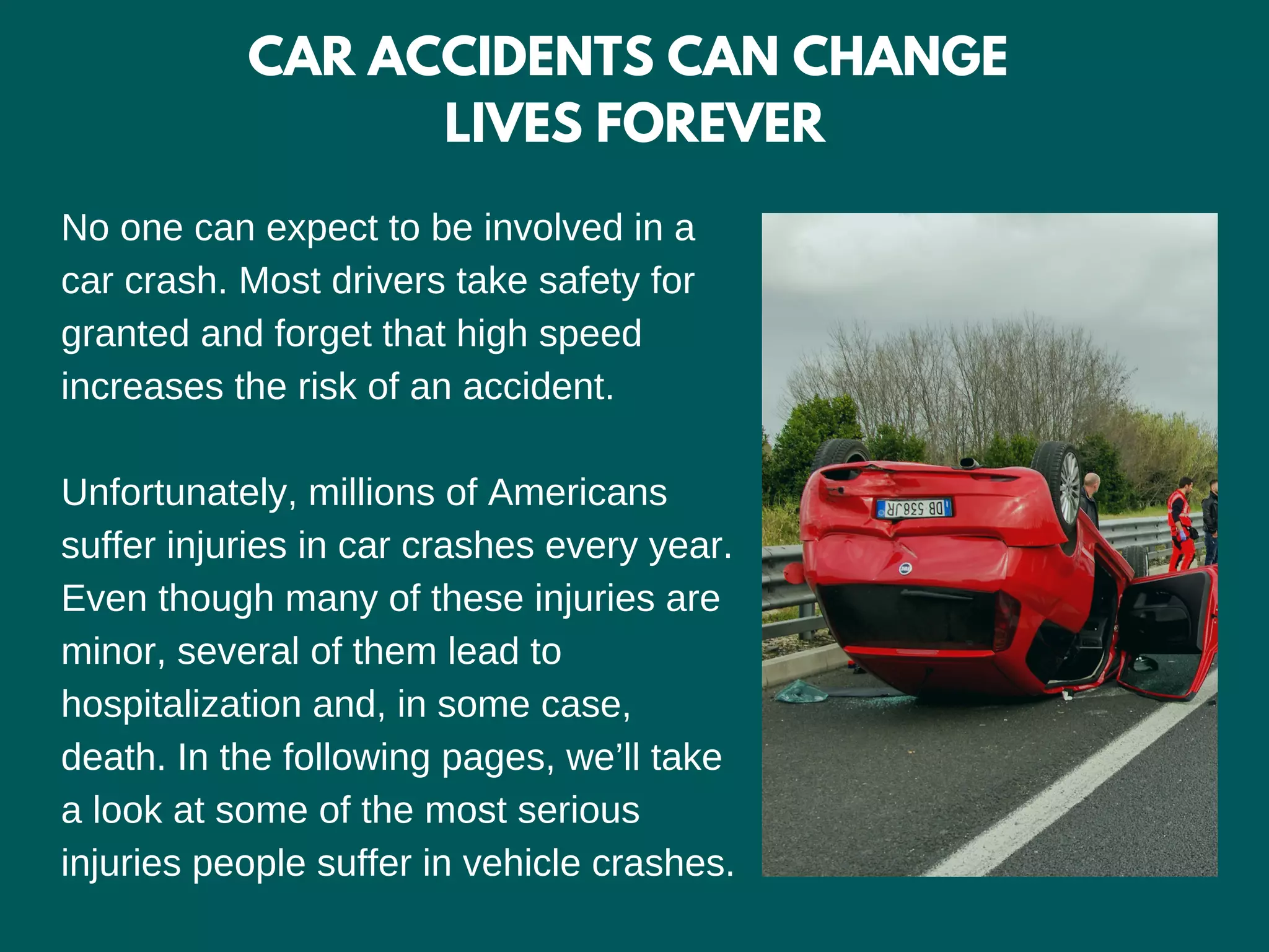 The most common catastrophic injuries in car accidents | PDF