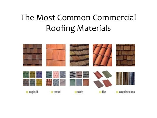 Commercial Roof Material