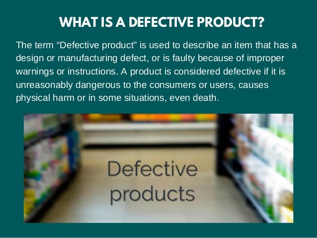 The most common defective products in stores (1)