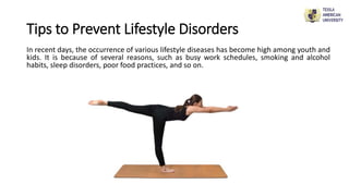 The most common lifestyle disorders | PPTX