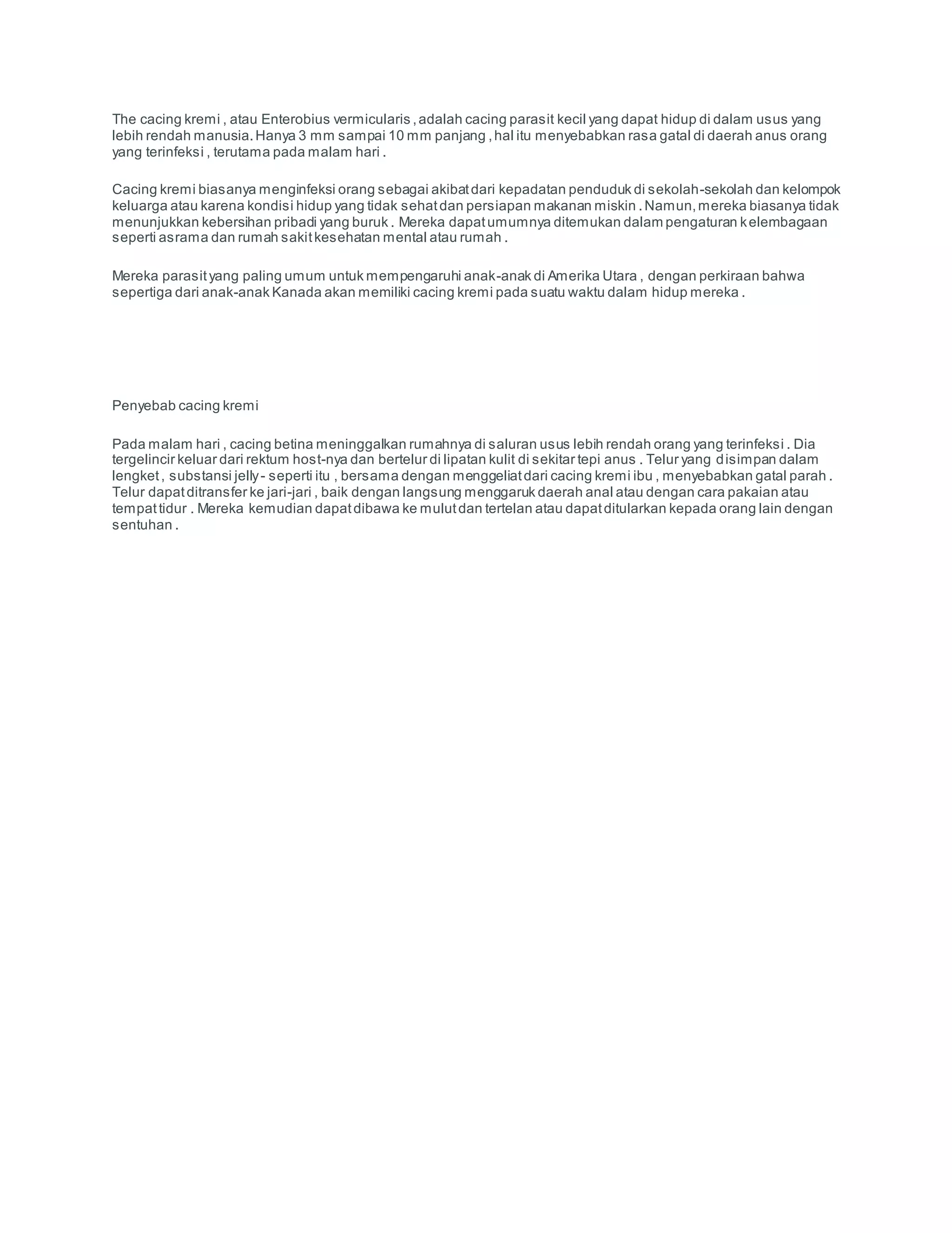 The most common means of diagnosing pinworm infection is via the | PDF