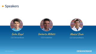 Demandbase + InsideView + DemandMatrix: Together, The Most Complete B2B ...