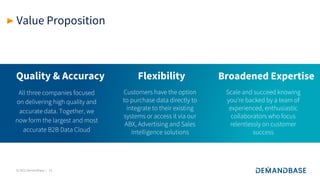 Demandbase + InsideView + DemandMatrix: Together, The Most Complete B2B ...