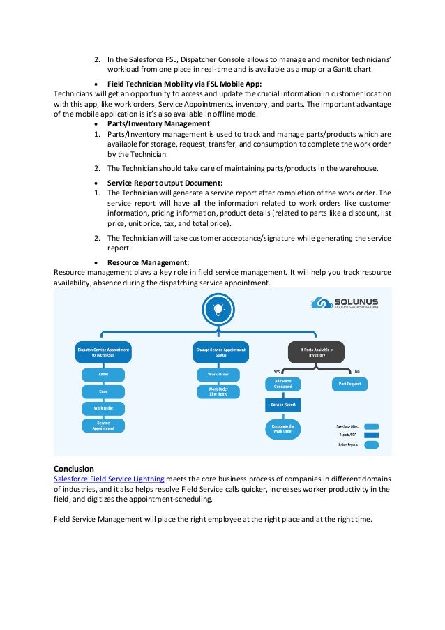 The Most Comprehensive Way to Manage Your Field Sales – Salesforce Field Service Lightning | PDF
