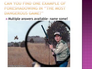 The Most Dangerous Game | PPTX