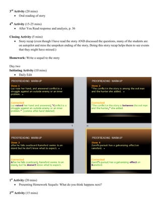 The most dangerous game lesson plan | PDF