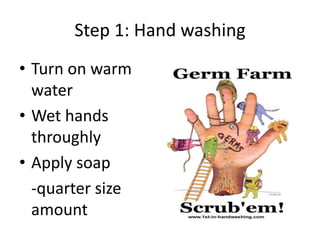 The most effective way to wash your hands | PPTX