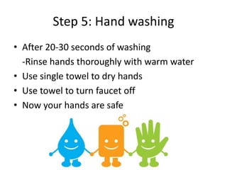 The most effective way to wash your hands | PPTX