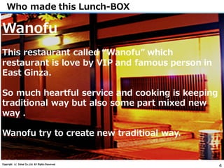 The most Expensive Lunch-Box in Japan | PPT