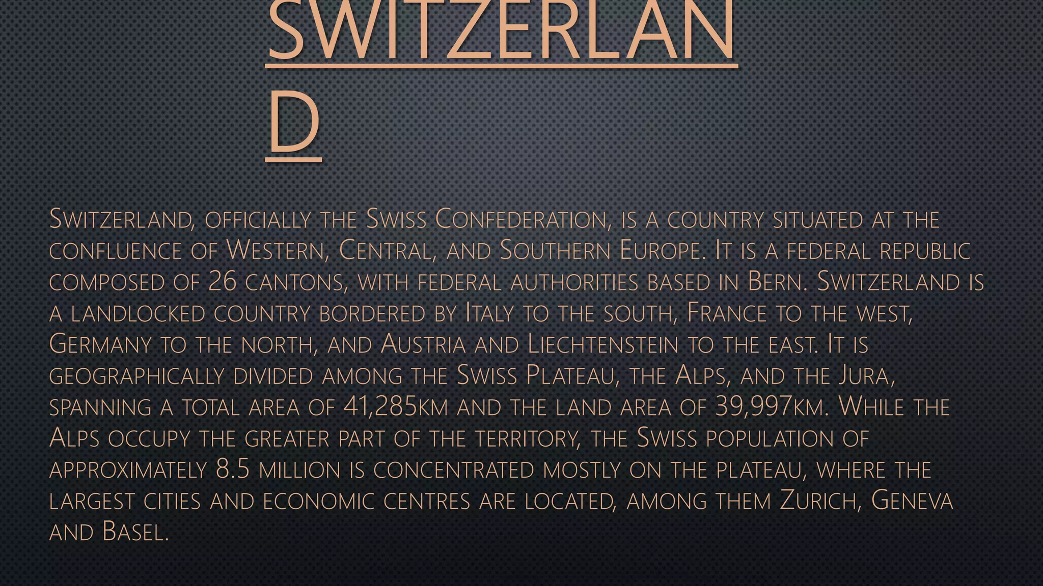 The most famous countries in the world | PPTX