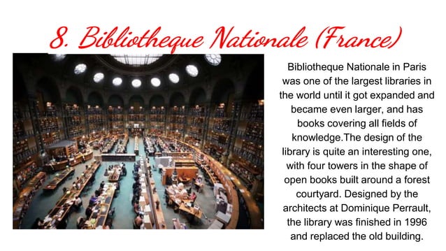 The most famous libraries of the world.pptx | Religion & Spirituality