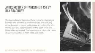The Most Iconic Examples of Censorship | PDF