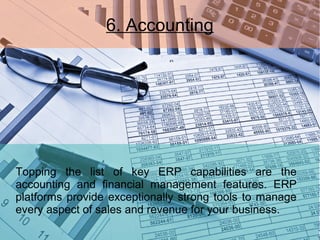 The Most Important ERP Capabilities | PPT