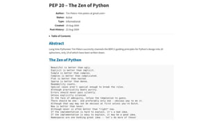 The Most Misunderstood Line In Zen Of Python.pdf