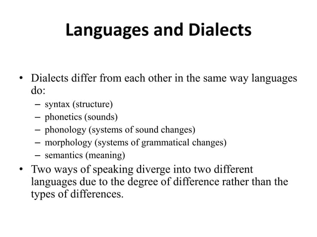 The most mutual intelligible languages | PPTX | Programming Languages | Computing