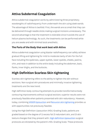 The Most Successful High-Definition Liposuction for Skin Tightening ...