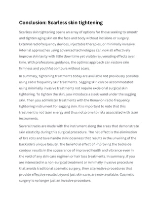 The Most Successful High-Definition Liposuction for Skin Tightening ...