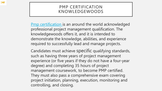 The Most useful PMP certification122231.pptx
