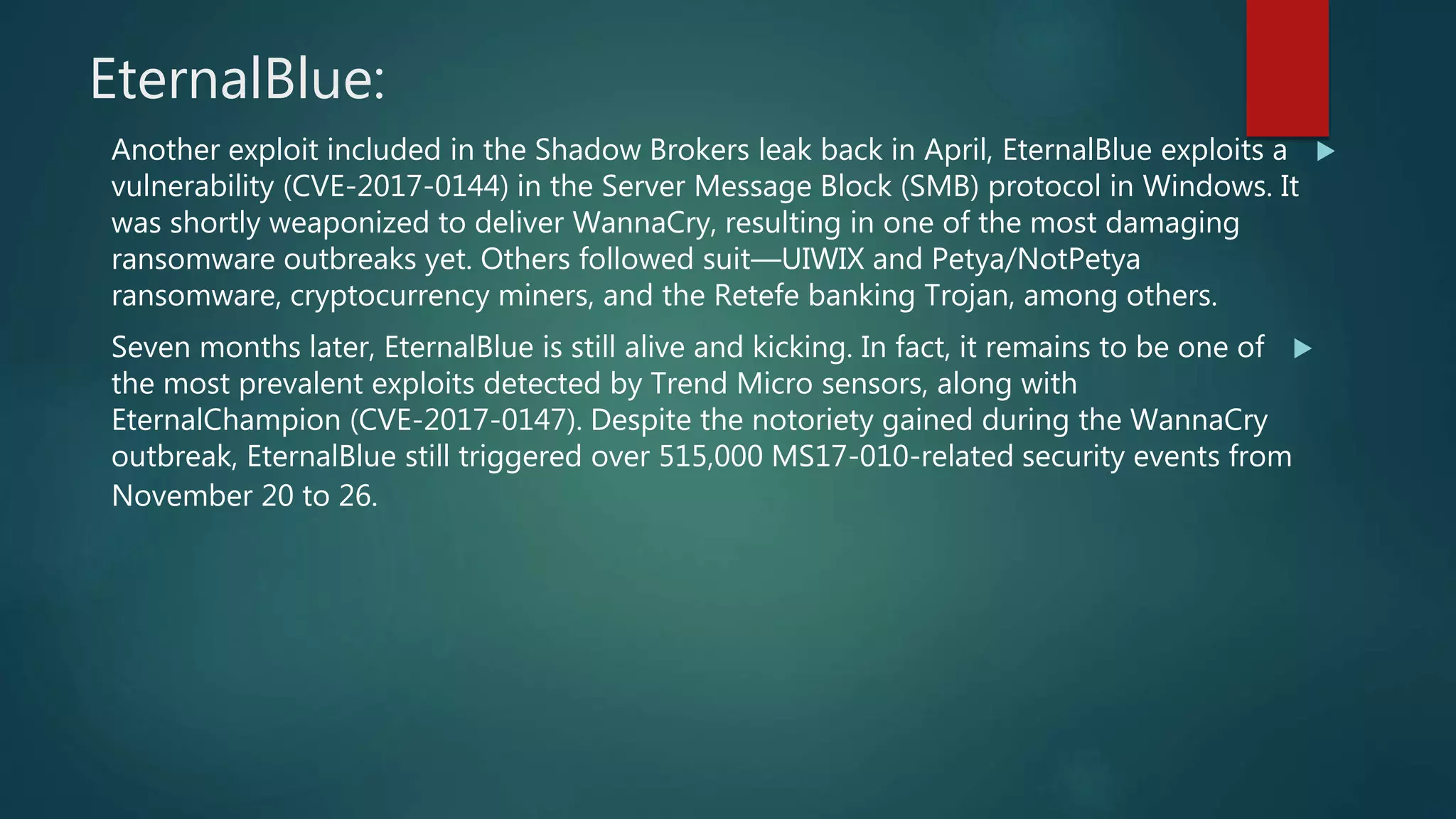 The most well known closed vulnerabilities | PPT