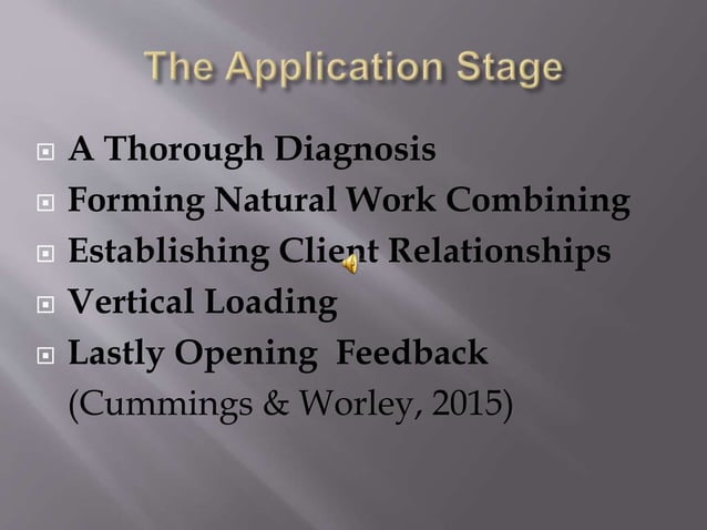 The motivational approach to work design | PPT