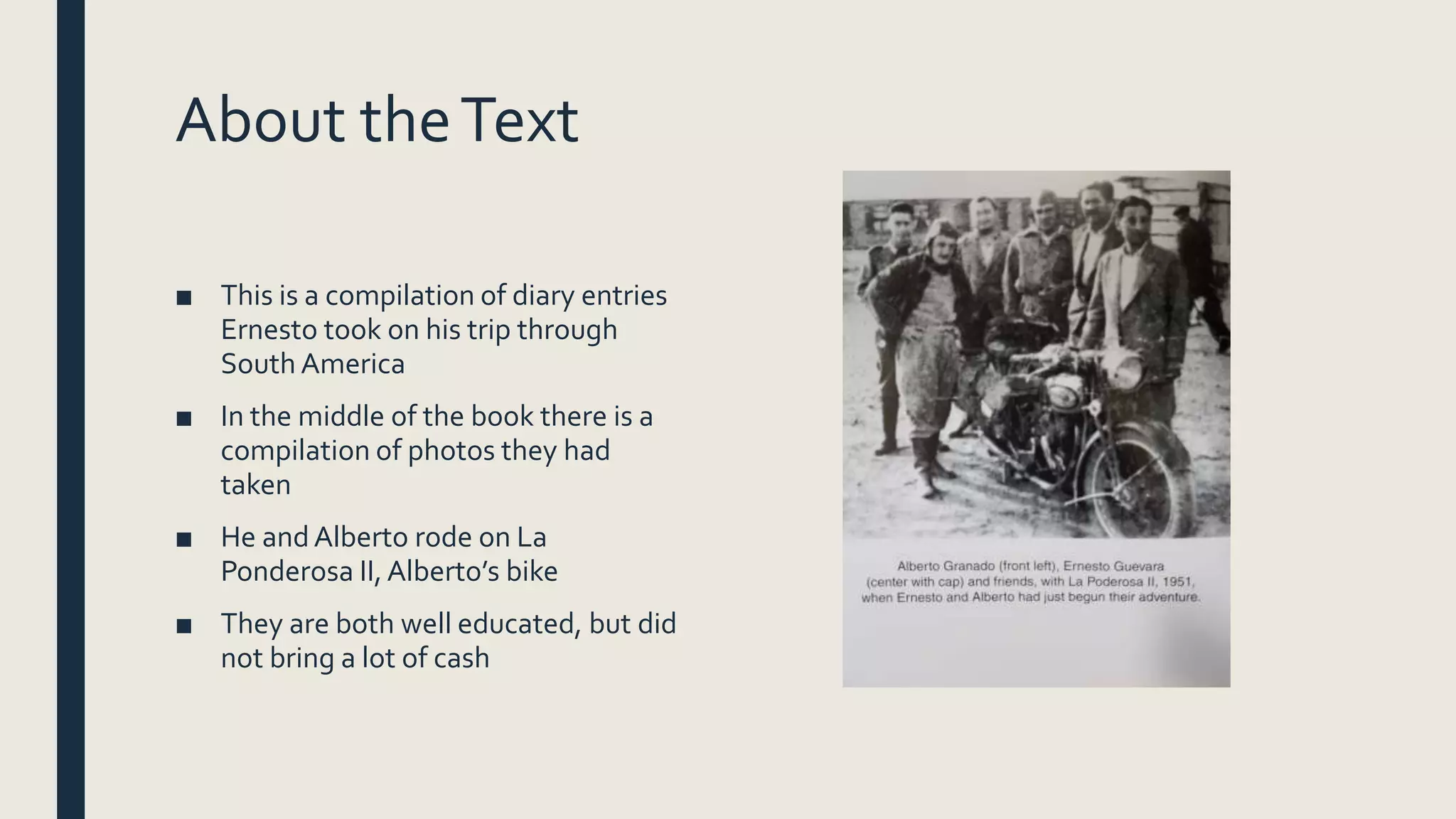 The Motorcycle Diaries | PPTX