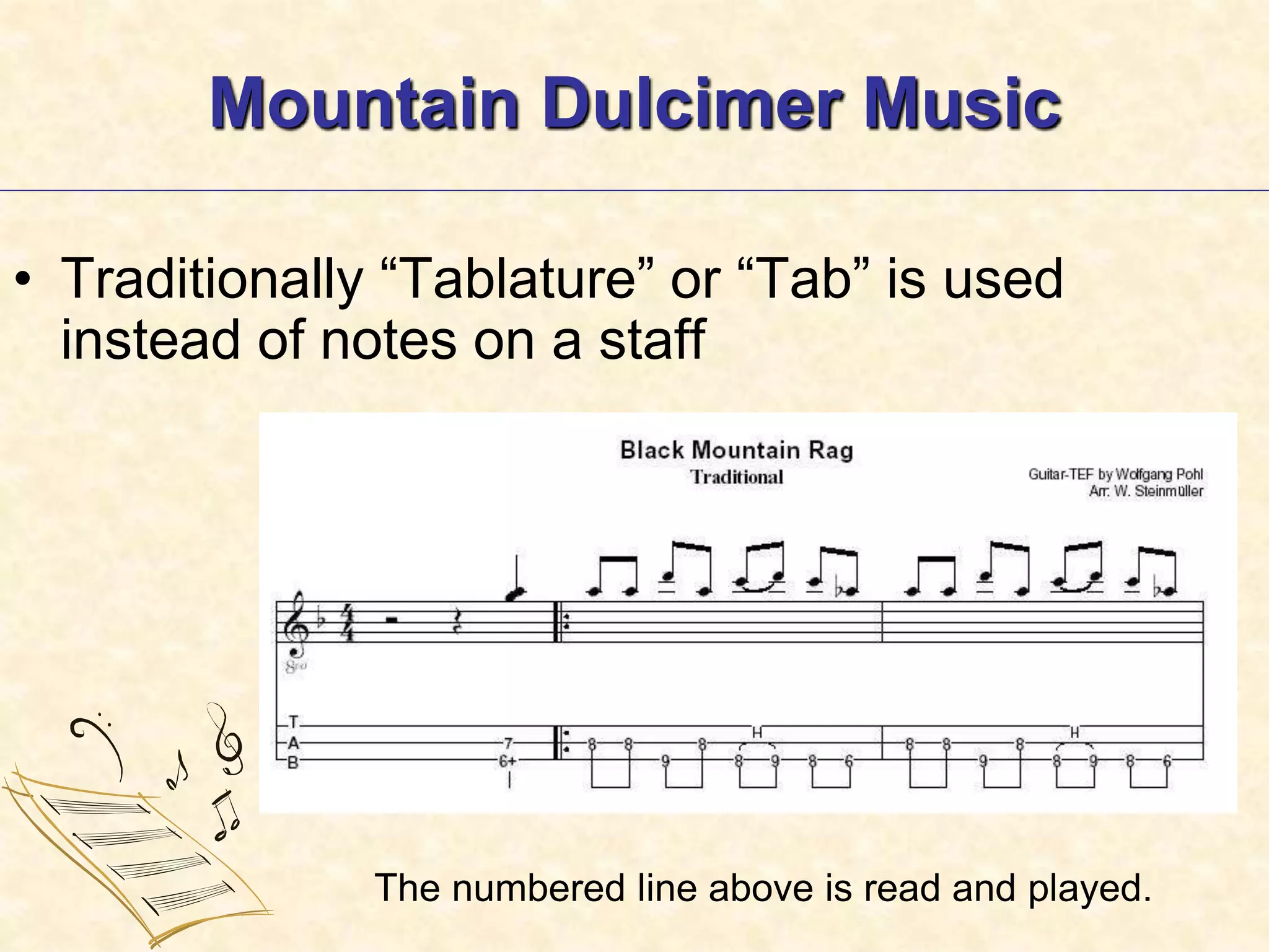 The Mountain Dulcimer | PPTX