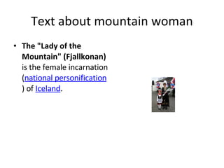 Fjallkonan | PPT