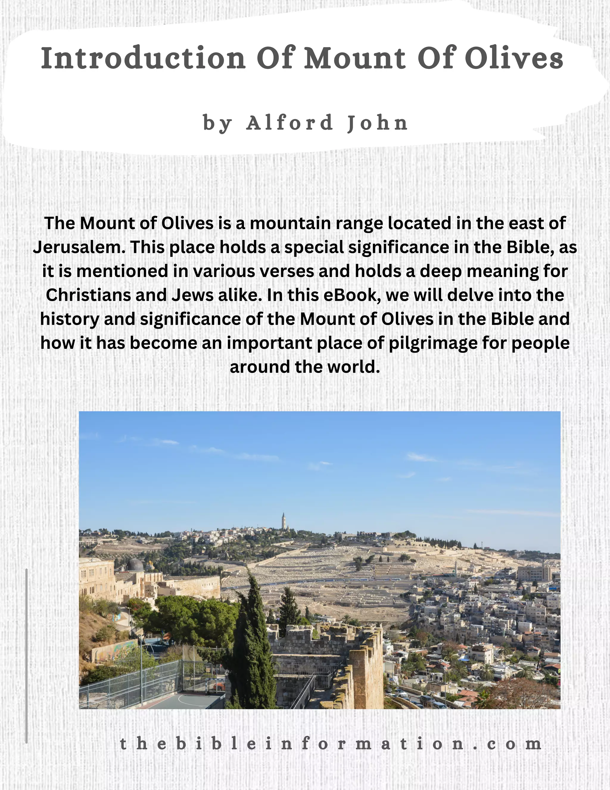 the mount of olives.pdf