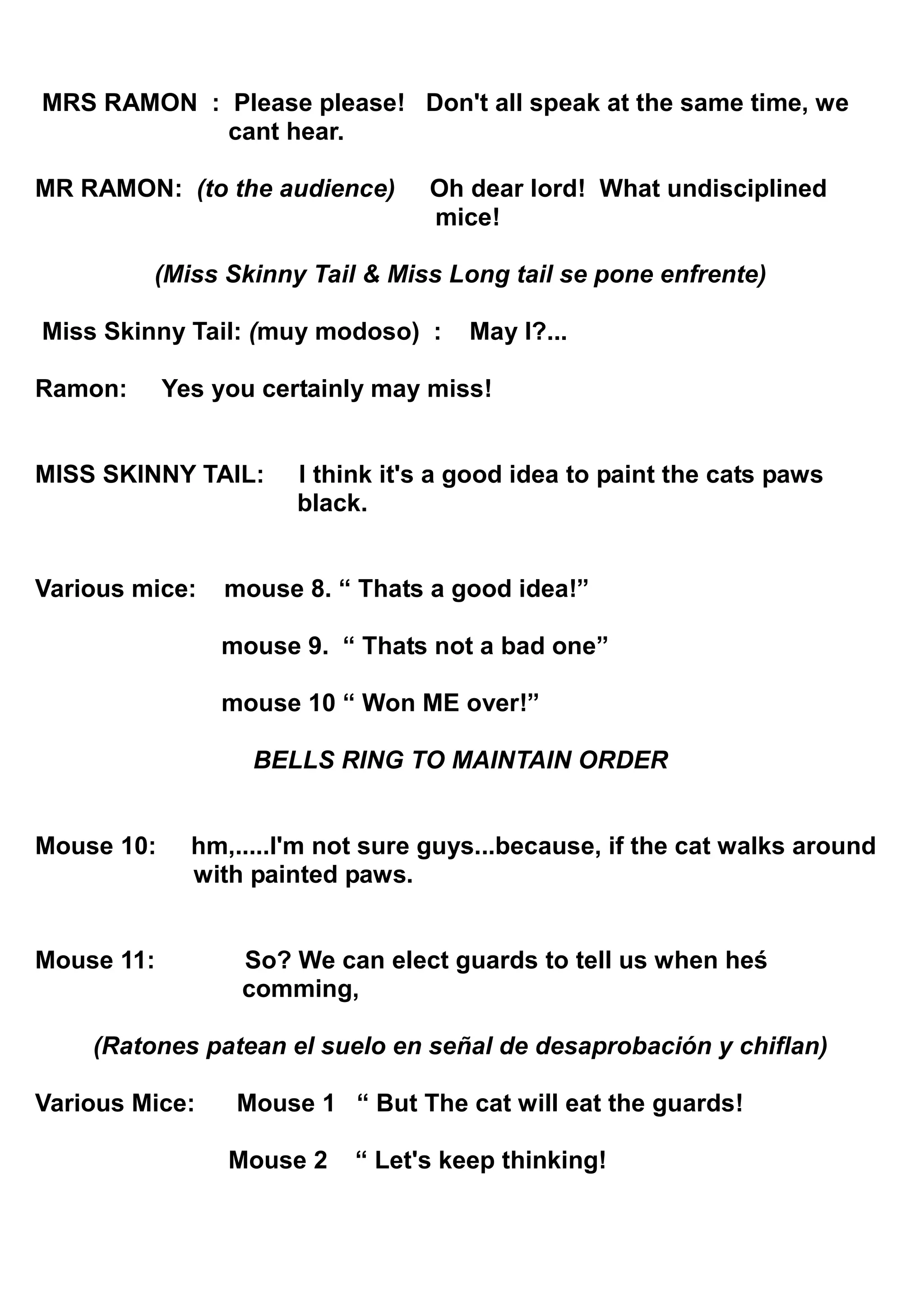 The mouse assembly 3ºa | PDF