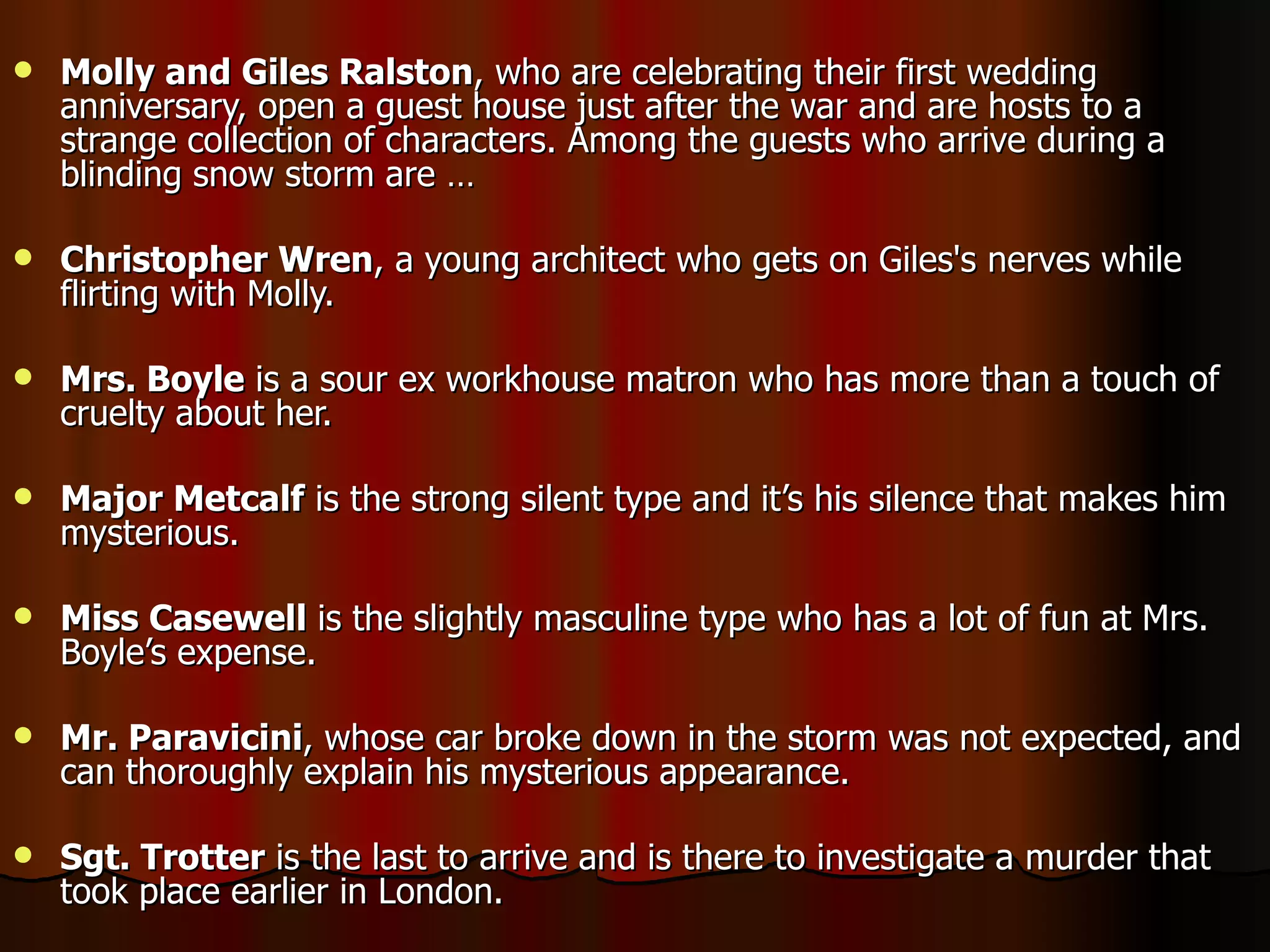 The Mousetrap PowerPoint | PPT