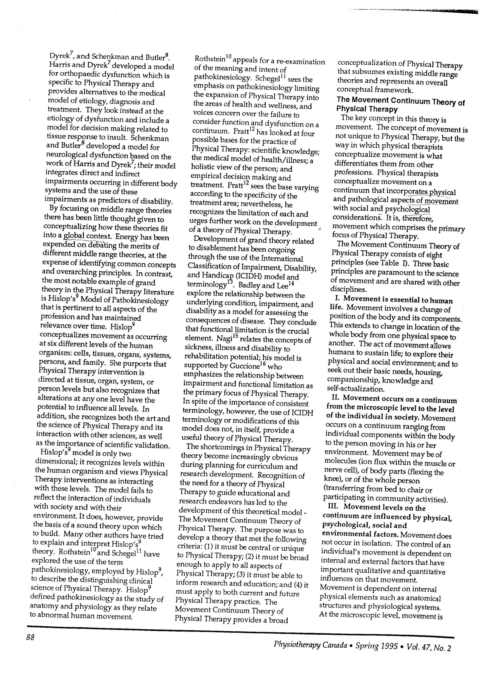 The movement continuum theory cott finch et al | PDF