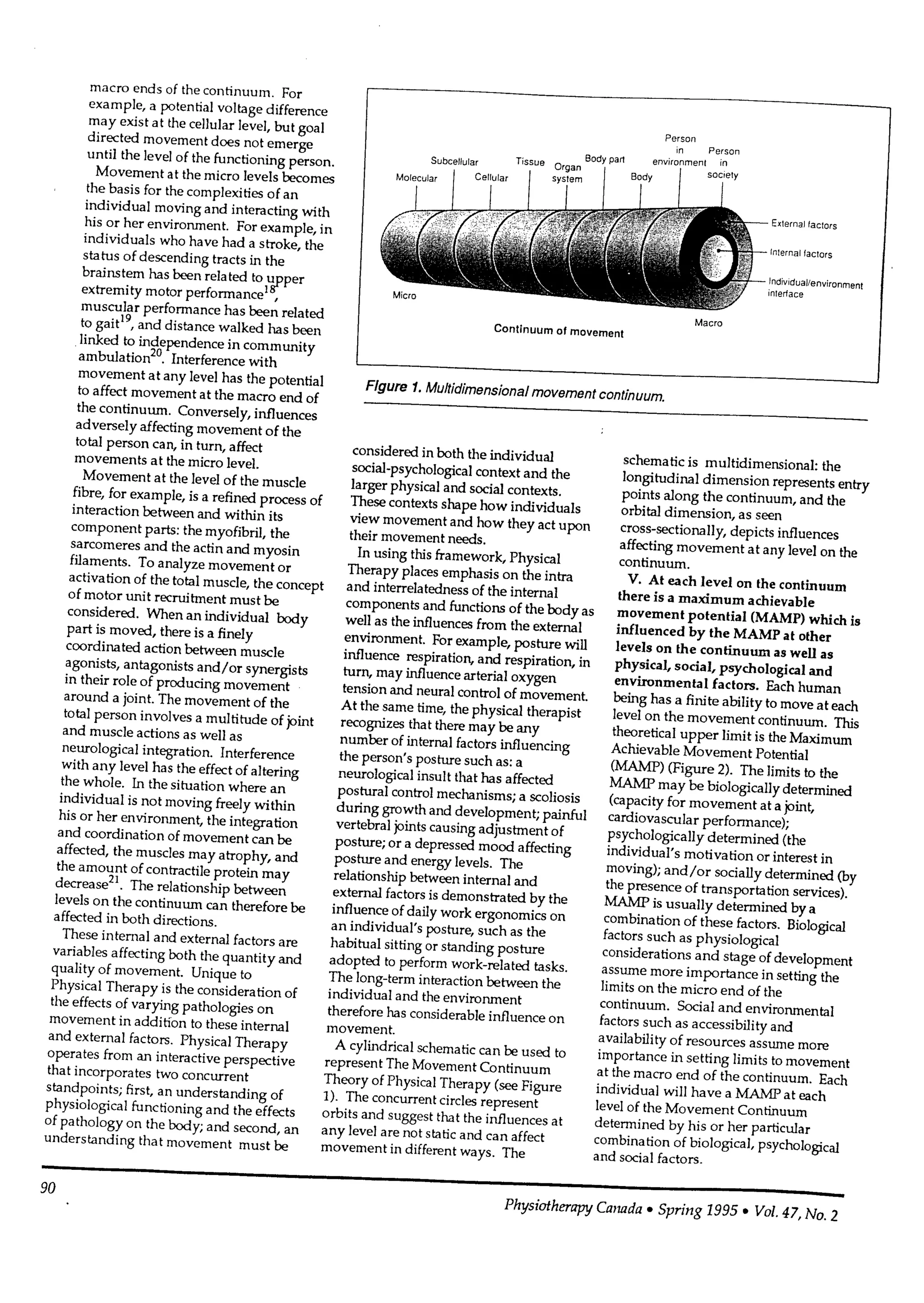 The movement continuum theory cott finch et al | PDF