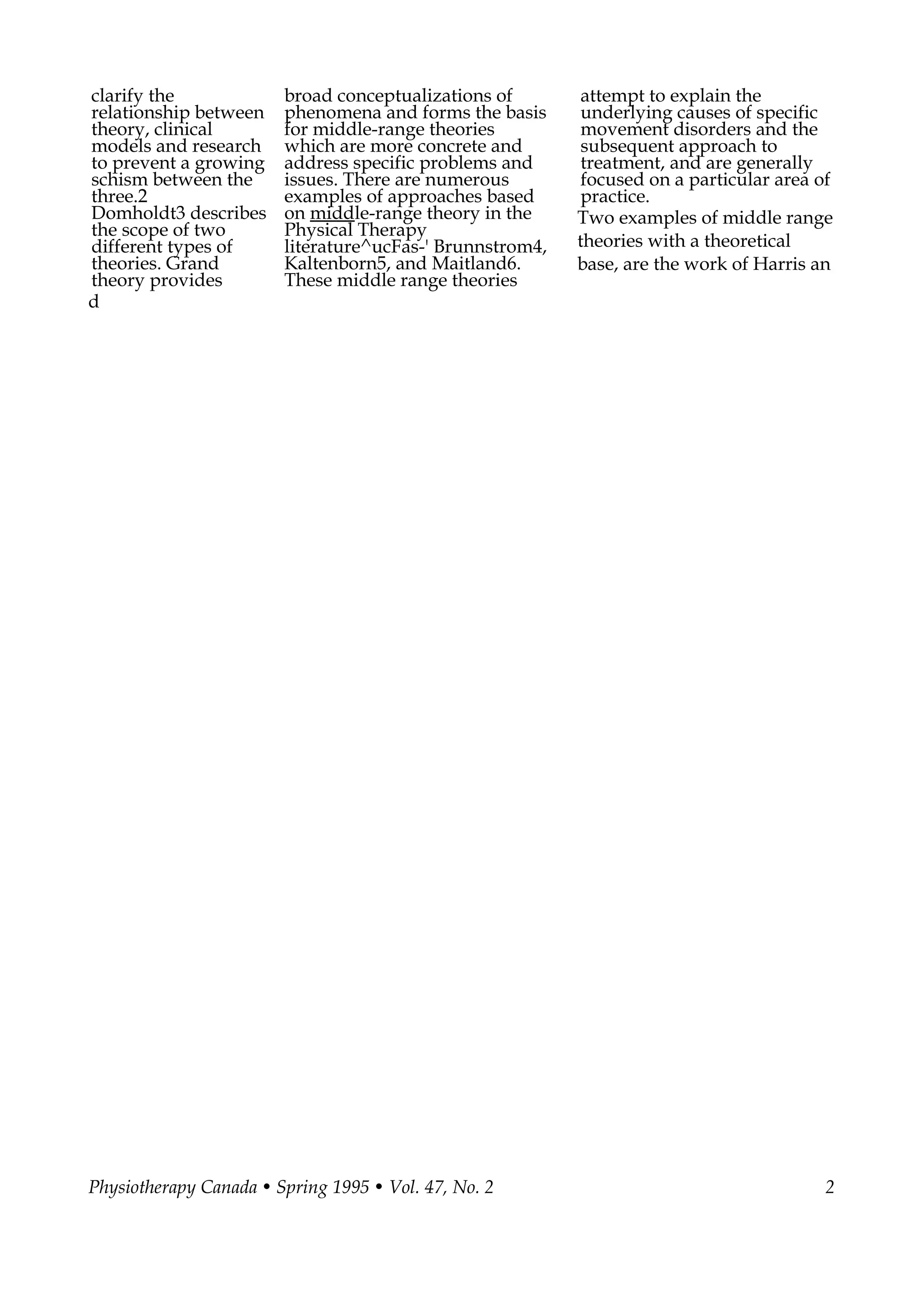 The movement continuum theory cott finch et al | DOC